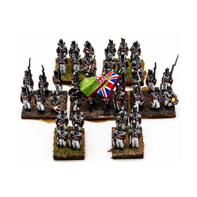 NAPOLEONIC MINIATURES (18MM) British Line Infantry Collection #4 NM £35 ...