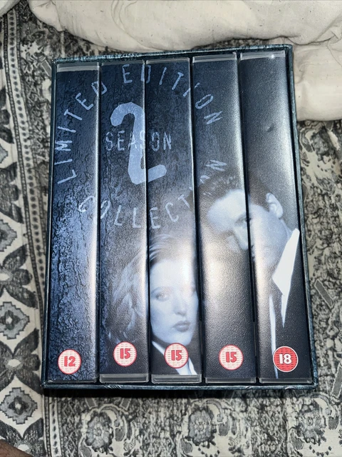 THE X FILES Season 2 Vhs Box Set - Rare Retro Vintage Sci Fi Series £13 ...