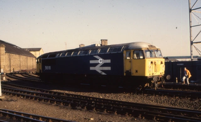35MM SLIDE BRITISH Railway Br Class 56 - 56111 At Newcastle 1988 £3.49 ...