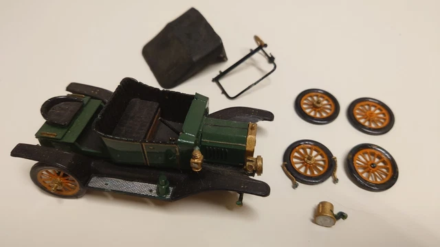 AIRFIX MODEL T FORD 1960's BUILT 1/32 SCALE MODEL KIT COLLECTION LOT £2 ...