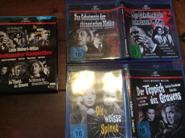 LOUIS WEINERT-WILTON [4 BLU RAY] schwarzen Witwe chinesischen Nelke ...