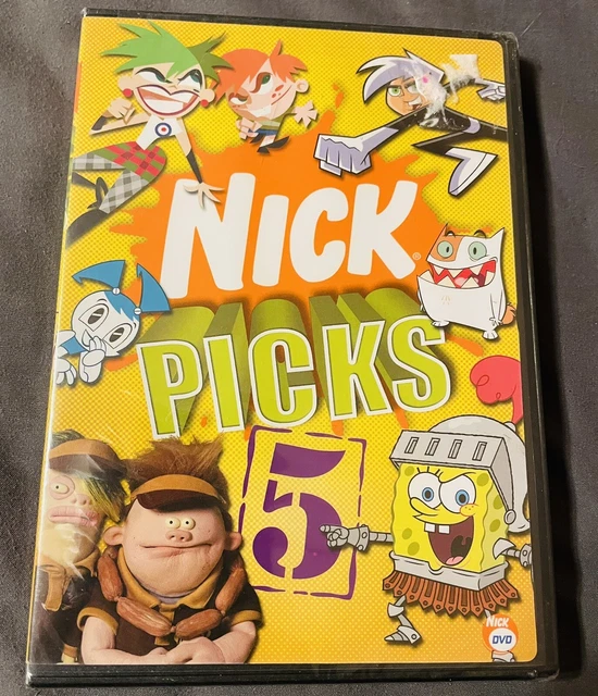 NICK PICKS 5 DVD Danny Phantom Catscratch, Teenage Robot Jimmy Neutron ...