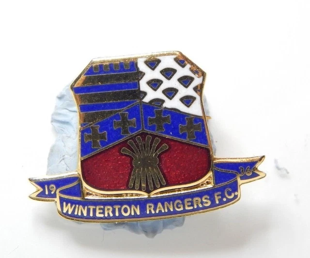 WINTERTON RANGERS FOOTBALL Club Enamel Badge Non League Football Clubs ...