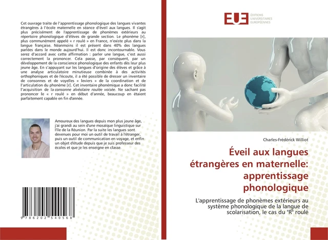 ÉVEIL AUX LANGUES étrangères en maternelle: apprentissage phonologique | Williot EUR 38,95 ...