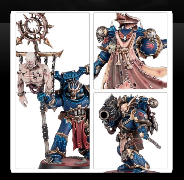 KILL TEAM NIGHTMARE Night Lords Chaos Space Marine Squad Warhammer 40K ...