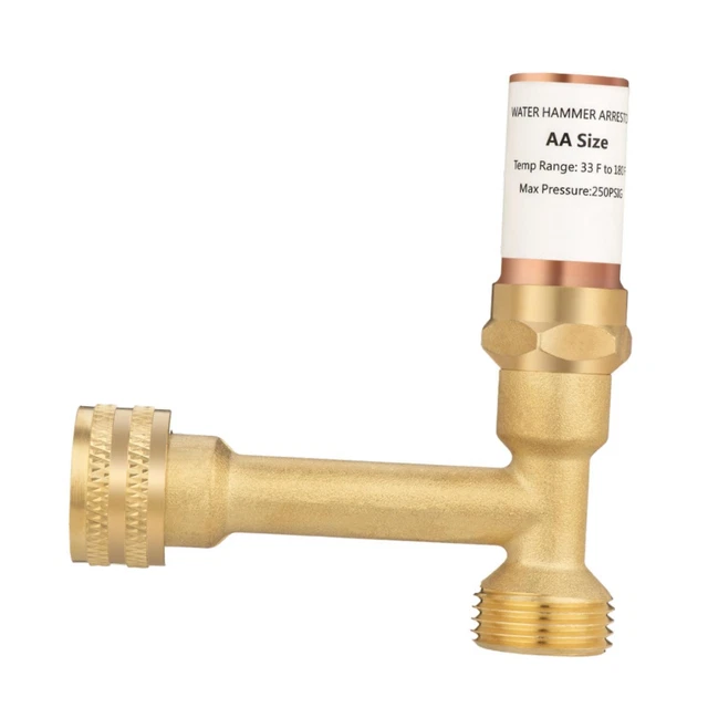 WASHING MACHINE WATER Suppressor Brass Part Replacement 3/4" NH Male ...