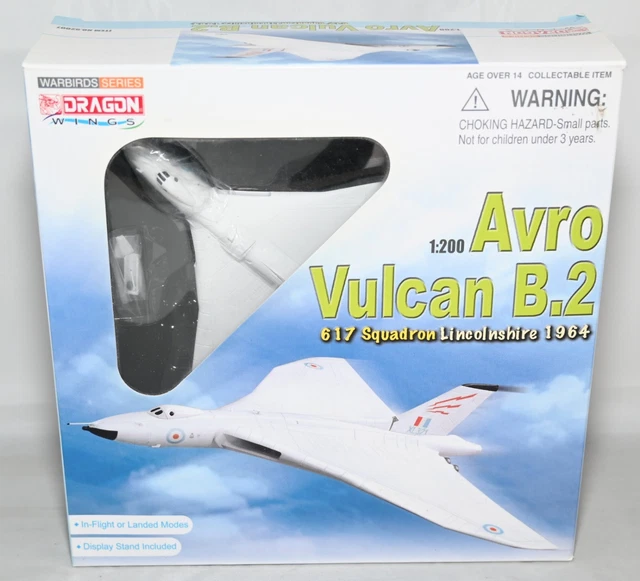 DRAGON WINGS 52007 Avro Vulcan B.2 617 Sqd 'Dambusters' Lincs 1964 1: ...