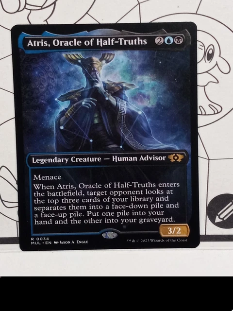 MTG ATRIS, ORACLE of Half-Truths Multivers Legends 34 régulier rare EUR ...
