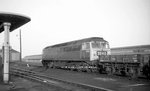 ORIGINAL RAILWAY TRAIN NEGATIVE. RA. Class 47 loco No. D1101. 1960s. At ...