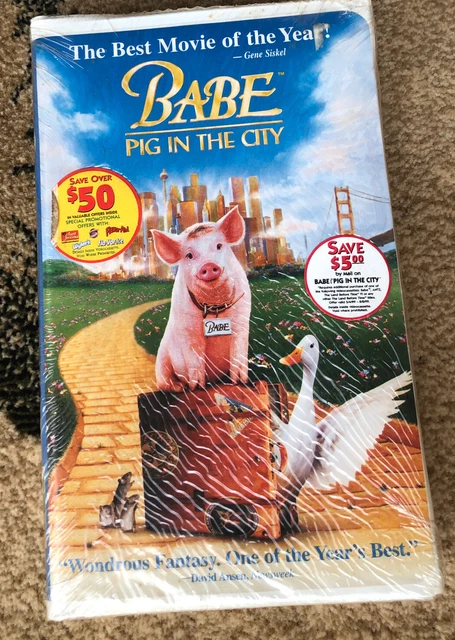 BABE: PIG IN the City VHS 📼1999 Movie 🍿 New Sealed 🐷 VCR £5.36 ...