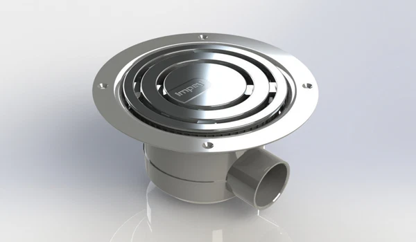 IMPEY GRAVITY FED Gully Utvc01/H Horizontal For Level Dec Easy Fit ...