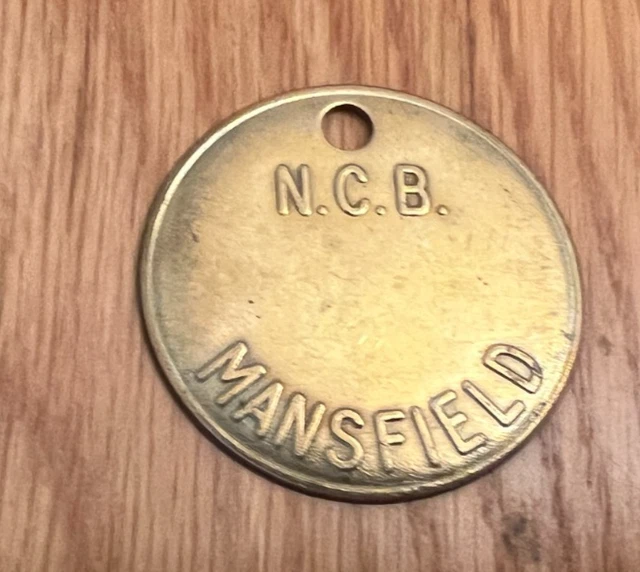 MANSFIELD. BLANK. Colliery Miners Pit Check. £5.44 - PicClick UK