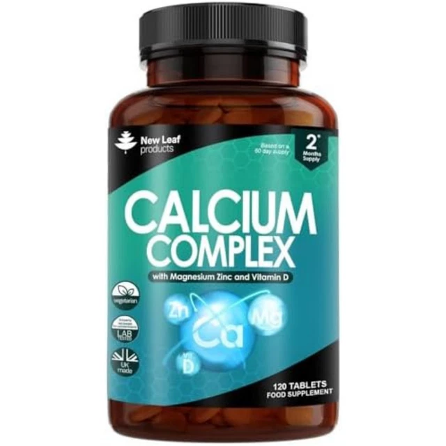 CALCIUM TABLETS - Calcium Magnesium Zinc and Vitamin D 120 High ...