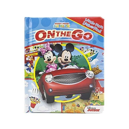 DISNEY MICKEY MOUSE Clubhouse: On the Go (Look and Find) By Phoenix ...
