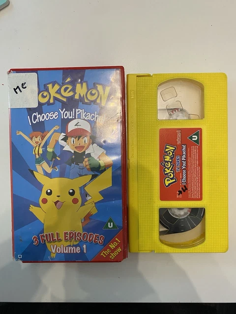 POKÉMON I CHOOSE You Pikachu Vhs Video £9.99 - PicClick UK