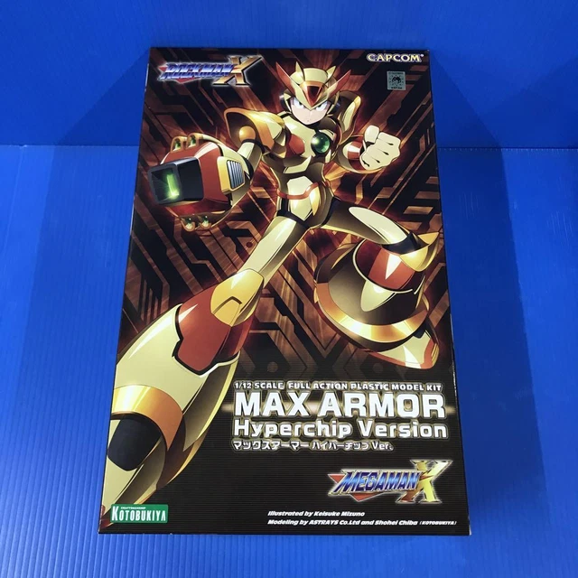 ROCKMAN MEGA MAN modèle plastique Kotobukiya Max Armor Hyperchip ver. 1 ...