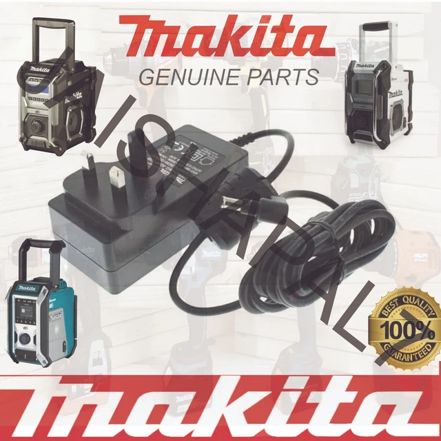 MAKITA GENUINE RADIO Charger Plug SE00000678 for Jobsite Radio DMR115 ...
