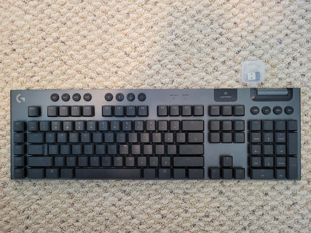 LOGITECH G915 LIGHTSPEED Wireless RGB Gaming Keyboard GL Linear Red ...