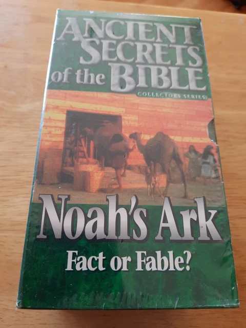 ANCIENT SECRETS OF the Bible: Noah's Ark Fact Or Fiction? VHS 3 Video Series New £3.67 - PicClick UK