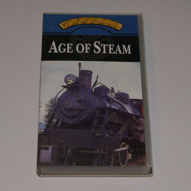 GREAT TRAINS AGE of Steam -VHS Video Vintage EUR 1,42 - PicClick IT