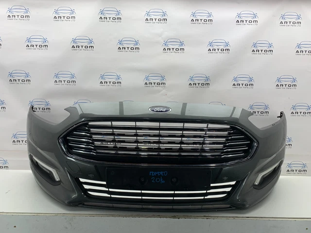 FORD MONDEO MK5 Complete Front Bumper With Pdc & Drl Paint Code Grey ...