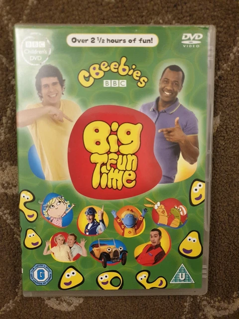CBEEBIES BIG FUN Time Dvd Kids Brum / Little Robots / Lunar Jim / Tommy ...