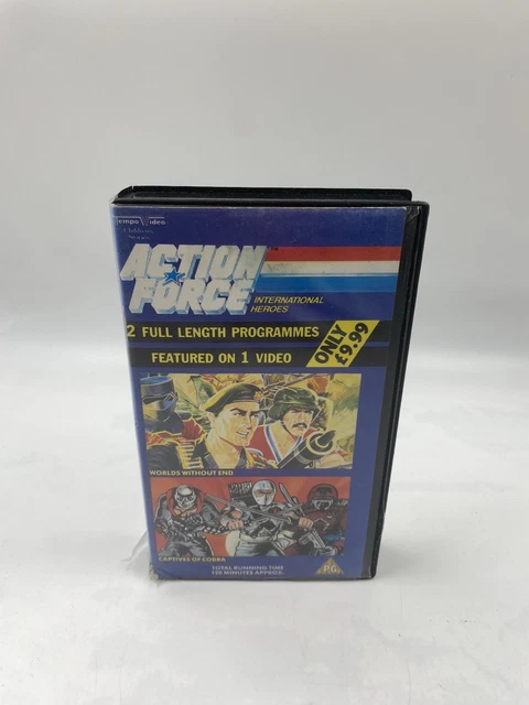 ACTION FORCE WORLDS Without End Flint's Vacation VHS Video PAL £12.95 ...