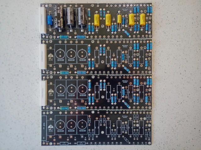 PCB FENDER TWEED Deluxe/Pro 5E3 amp DIY/Kit guitar amps 6V6 6L6 *PCB ...