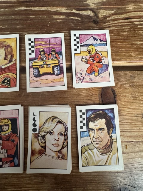 VINTAGE SPACE 1999 Card Game Boxed Whitmans 1970’s Gerry Anderson ITV ...