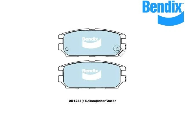BENDIX BRAKE PAD RR General CT For Mitsubishi Verada 99-00 3.5 KH WG DB1238 GCT EUR 92,16 ...
