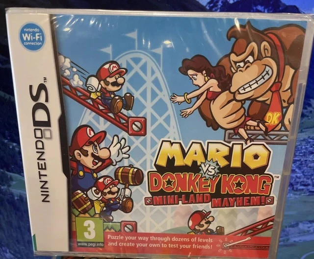 MARIO VS DONKEY KONG MINI-LAND MAYHEM! NUOVO DI ZECCA SIGILLATO ...