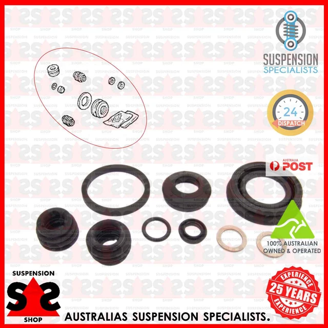 REAR AXLE REPAIR Kit, Brake Caliper Suit HONDA Civic 1.6 i Vtec (EM1) CIVIC VI EUR 22,42 ...