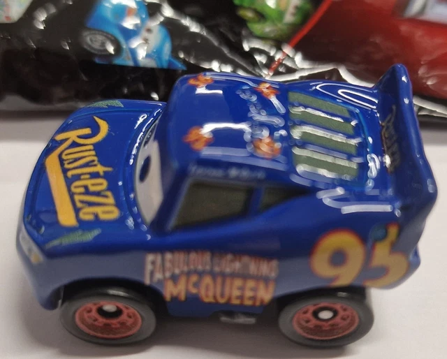 DISNEY PIXAR CARS Mini Racers Fabulous Lightning McQueen Diecast New ...