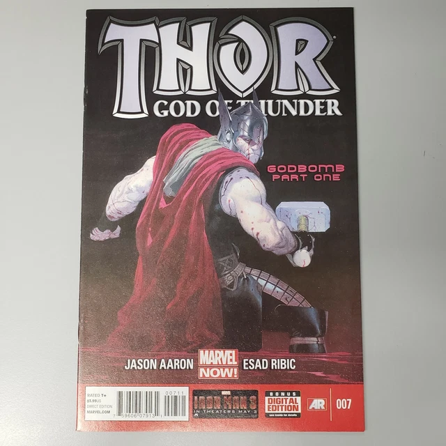 THOR: GOD OF Thunder #7 Godbomb Part 1 VF/NM 2013 Marvel Comics Gorr ...