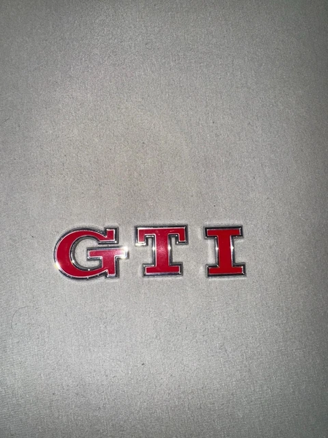 ORIGINAL VW GOLF 7 GTI Zeichen Emblem Aufkleber für Heckklappe EUR 30 ...