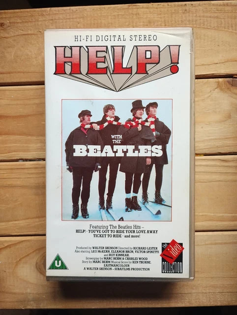 THE BEATLES ~ Film - Help! ~ Vhs Video ~ Rare £3.84 - PicClick UK