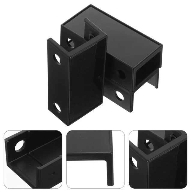 DESK SIDE LAPTOP Holder under Mount Plastic Computer Keyboard Bracket £ ...