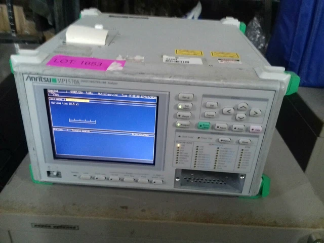 ANRITSU MP1570A SONET / SDH / PDH / ATM Analyzer MP0121A MP0122A £1,000 ...