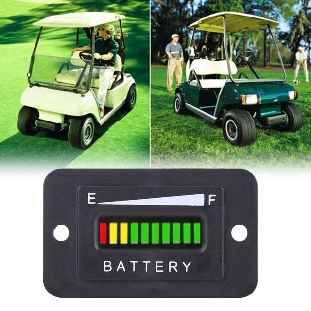 EASY TO READ 10 segment LED Bar Graph Display Battery Indicator for 48V ...