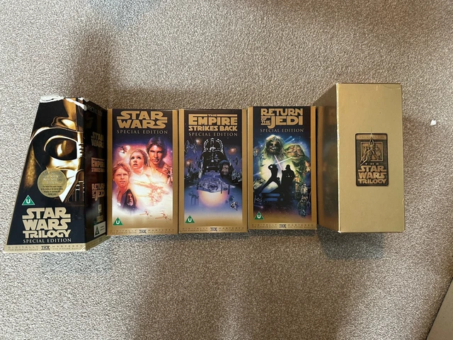 STAR WARS TRILOGY Special Edition VHS Box Set 1997 Lucasfilm - Free UK Postage £1.75 - PicClick UK