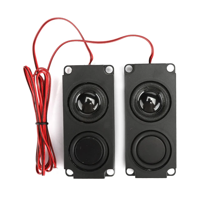 8Ω 5W HEAVY Bass Cavity 40Mm Magnetic Dual Speaker For Tv Monitor LS £ ...