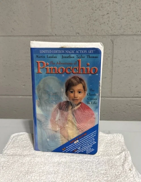 THE ADVENTURES OF Pinocchio (VHS, Clamshell) Magic Action Art Cover New Sealed £6.48 - PicClick UK