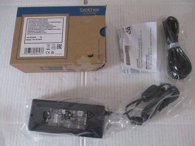BROTHER PA-AD-600A NETZADAPTER Netzteil Power Supply AC Adapter- EUR 48 ...