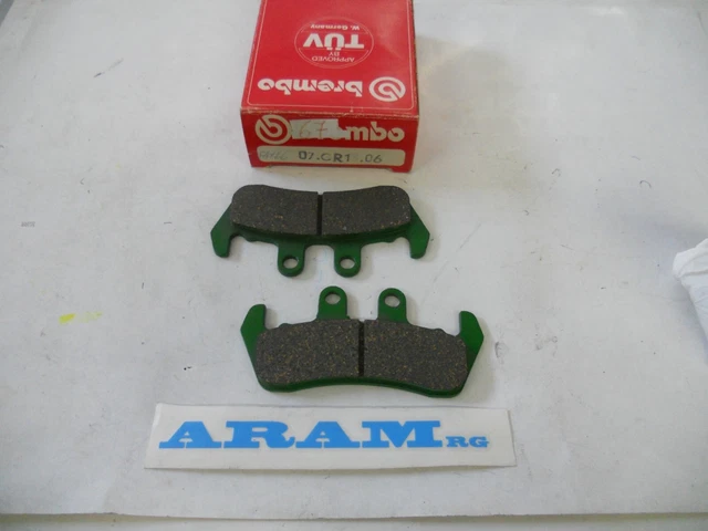 PASTIGLIE PASTICCHE FRENO ruota anteriori BREMBO per Yamaha DT 125 ...