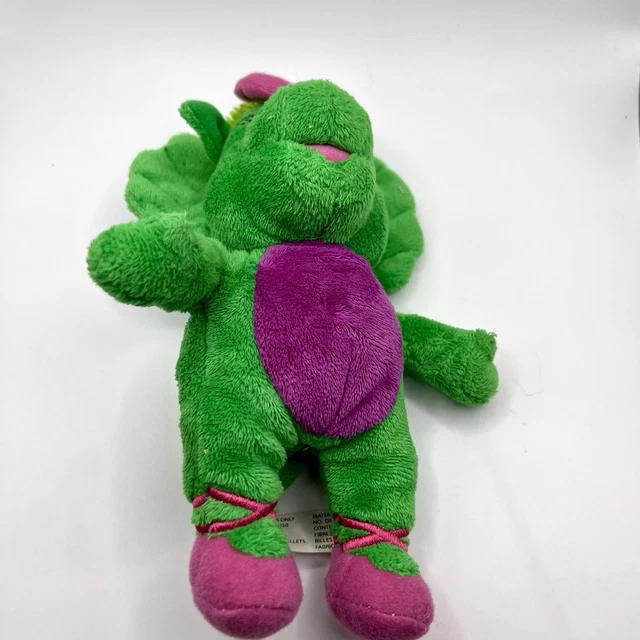 2007 JAKKS PACIFIC Barney 9” Baby Bop Stuff Plush Toy Dinosaur Doll ...