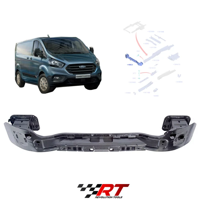 FORD TRANSIT CUSTOM Mk8 2020 Front Bumper Support Reinforcement Bar ...