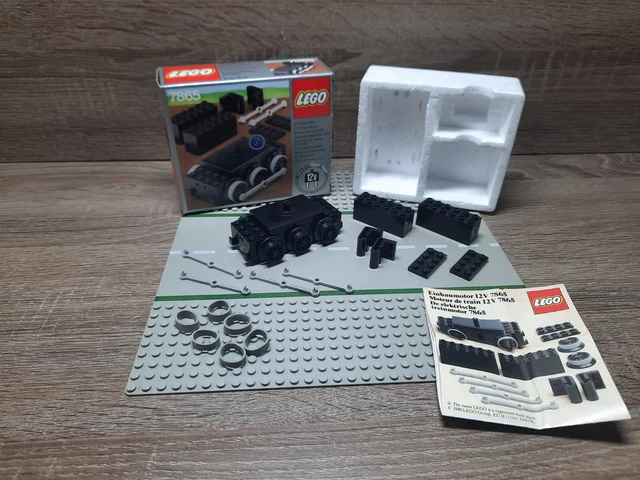 LEGO® 7865 EISENBAHN 12V Motor mit OVP und OBA Train 7730 7750 7740 ...