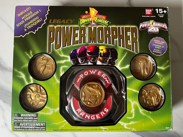 MIGHTY MORPHIN POWER Rangers (MMPR) Legacy Power Morpher - In scatola ...