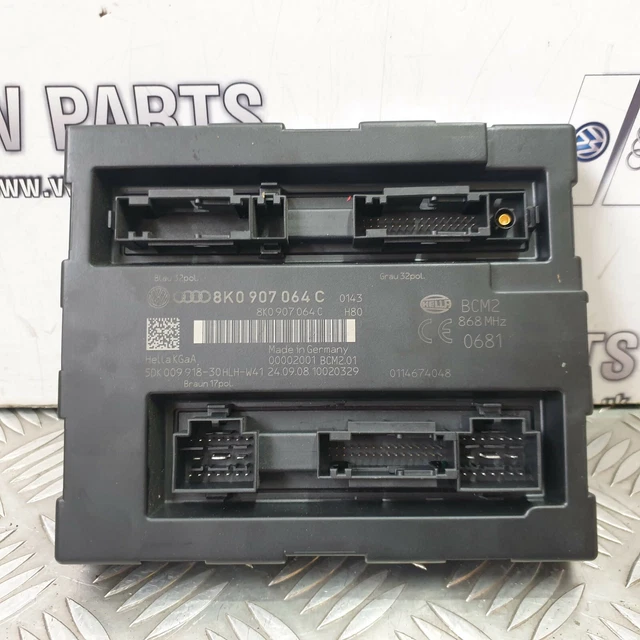 COMFORT CONTROL MODULE Unit Ecu Bcm Audi A4 B8 8K0907064C 2008-2012 £24 ...