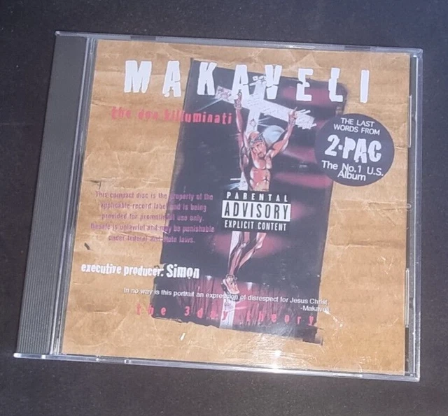 SUPER RARE 2PAC aka Makaveli The Don Killuminati Promo CD OG Artwork £ ...